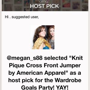 American Apparel | Pants & Jumpsuits | Hpknit Pique Cross Front ...